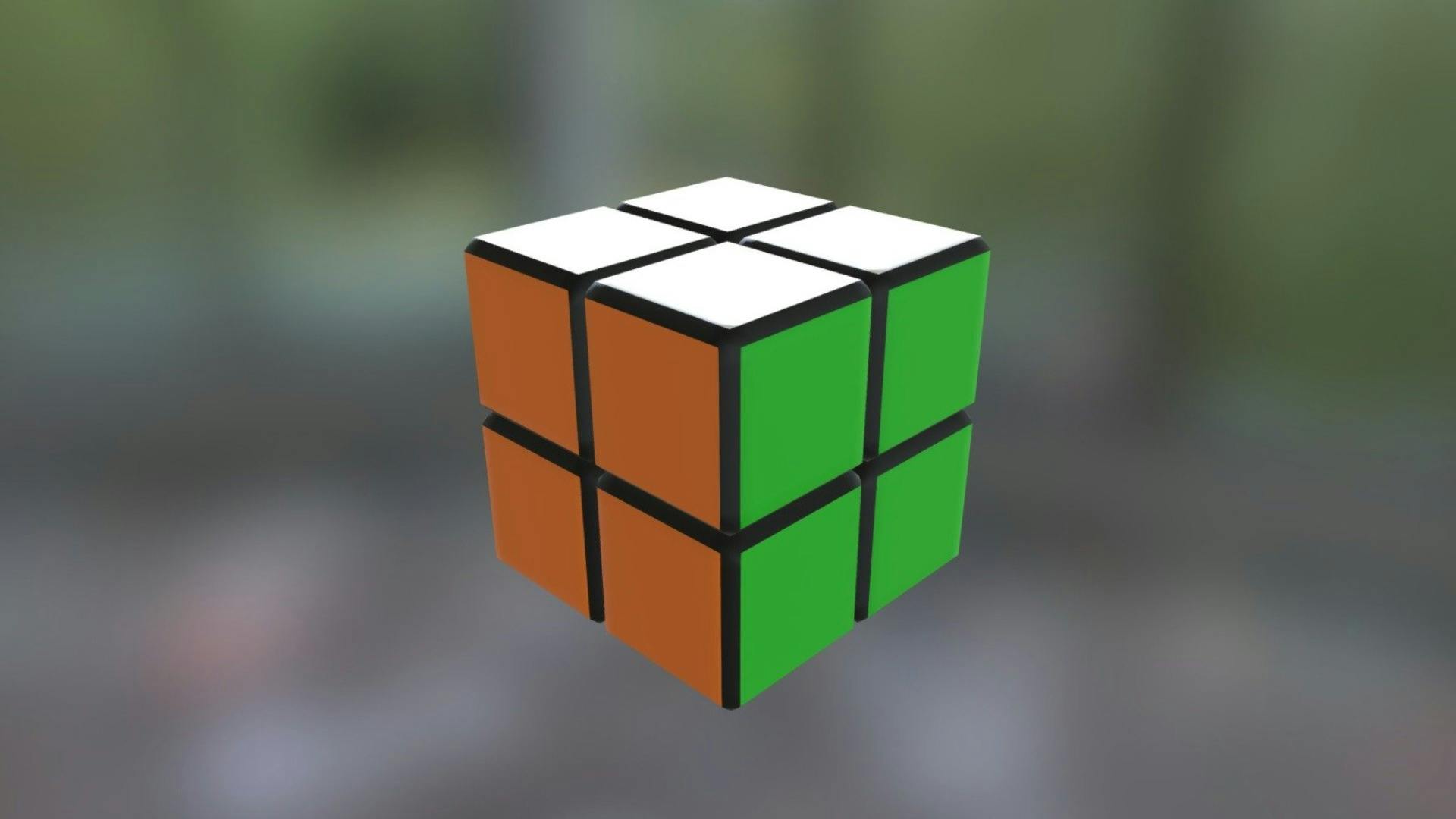 How To Solve A 2x2 Rubik's Cube No Algorithms